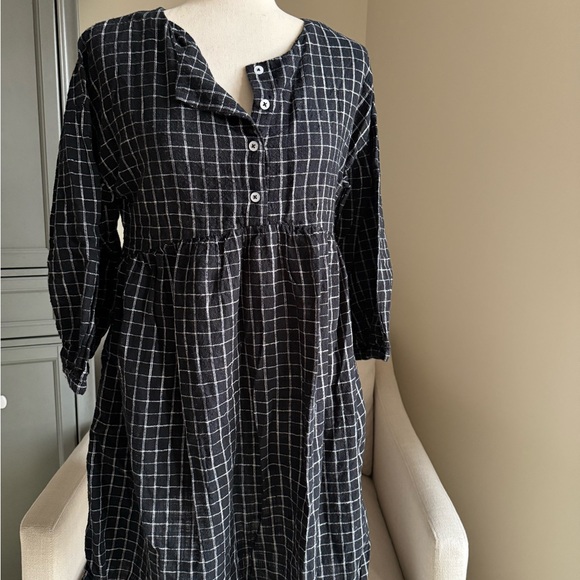 Able | Dresses | Able Black And White Grid Pattern Dress | Poshmark